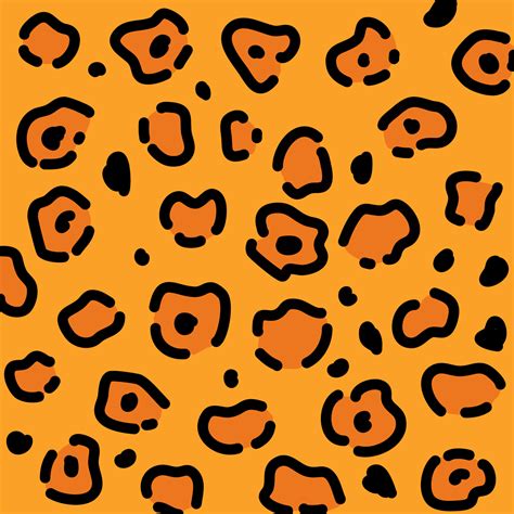 Leopard Skin Pattern Animal Skin Pattern Leopard Texture Vector