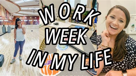 Work Week In My Life Vlog Days In My Life Youtube
