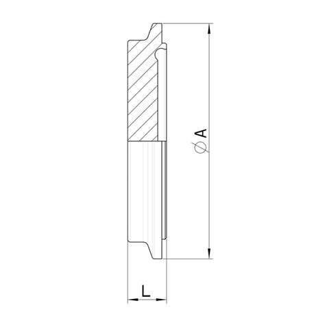 762317 ASEPTIK PLUG DIN 11853-3 REIHE C BNKS form A | 4G Ghidini