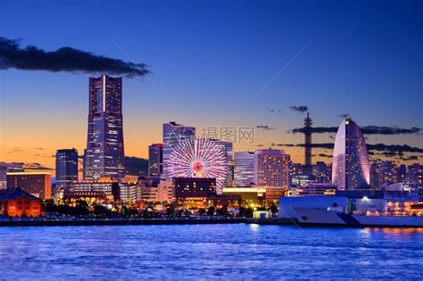 日本横滨城市景观高清图片下载 正版图片502593033 摄图网
