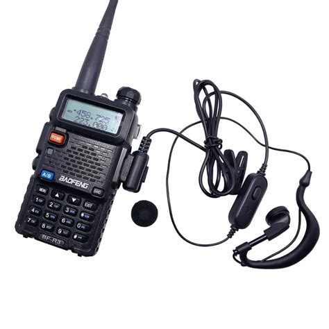 Baofeng Ptt Mic Headset Earpiece For Uv 5r Bf 888s Premium Two Way