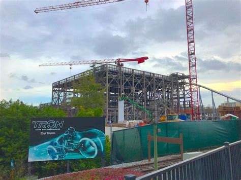 Tron Magic Kingdom Attraction Sign 1 Wdw News Today