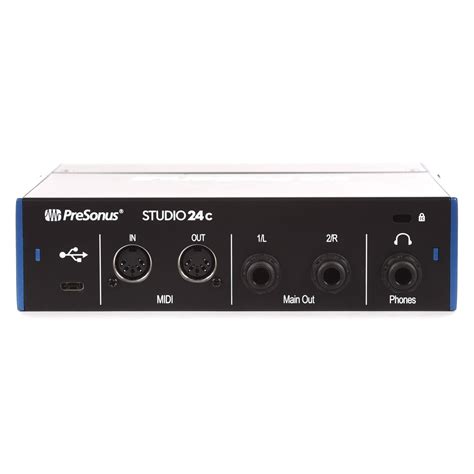 Presonus Studio 24c 2x2 Usb Type C Audiomidi Interface Chicago Music