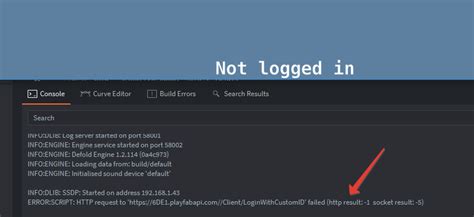 Problem With Playfab Solved Questions Defold Game Engine Forum