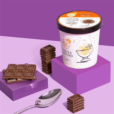 Frozen Custard Line Fruits In Ice Cream