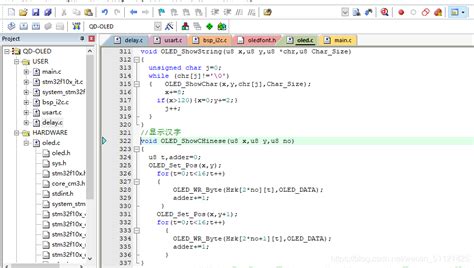 使用stm32f103的iic接口的oled显示 oled接pb13pb14 csdn博客