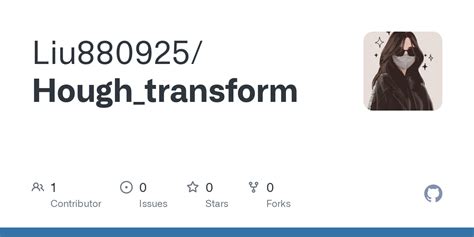 Github Liu880925houghtransform