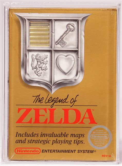 1987 Nintendo Sealed Video Game The Legend Of Zelda
