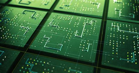 하이테크 전자 회로 기판 전기 신호가 흐르고 있습니다 인공 지능 3d 일러스트 렌더 0명에 대한 스톡 사진 및 기타 이미지 0명 3차원 형태 Cpu Istock