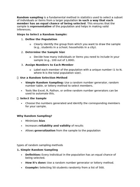 Random Sample Standard Deviation Pdf Sampling Statistics