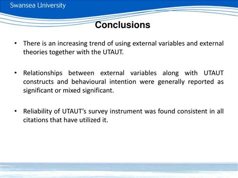 Ppt A Meta Analysis Of The Unified Theory Of Acceptance And Use Of Technology Utaut