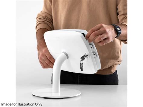 Bouncepad C6 W4 Ta9p Mx Counter 60 Secure Desk Stand For Samsung Galaxy Tab A9 11 2023 White