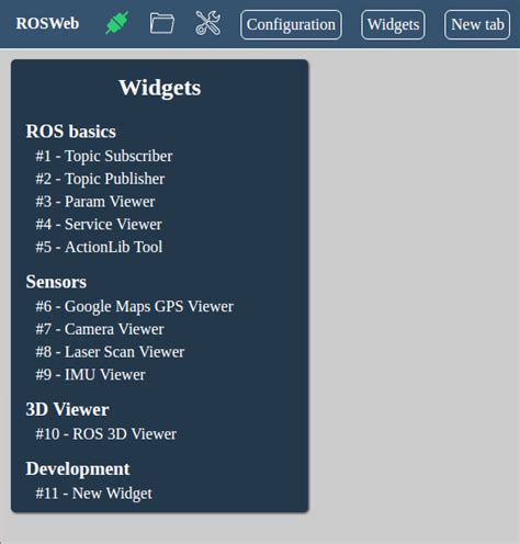 ROSWeb Project