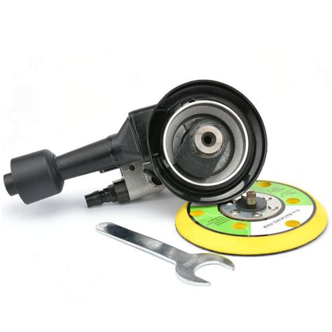 웨이브 쉴드 5 吋 벨트 진공 공압 연마 기계 125mm 공압 샌더 디스크 샌드페이퍼 기계 Bd 0142 하오바이크