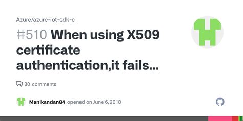 When Using X509 Certificate Authenticationit Fails With 0x05 Unauthorized Error · Issue 510