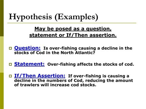Fun Hypothesis Examples At Anthony Klein Blog