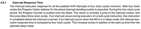 Interrupt Arduino Attiny85 Delay In ISR And Port Manipuation Stack