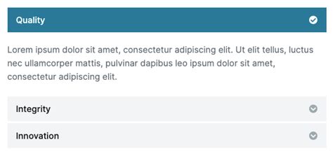 Accordion And Toggle The7 Elementor