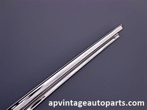 1962 Chevrolet Impala 4 Dr Ht Roof Rail Weatherstrip Trim Lh Ap