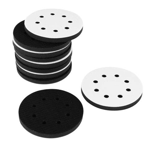 Soft Density Interface Pads 8 Holes Hook And Loop Sponge Cushion Np