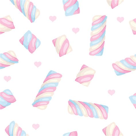 Cute Marshmallow Background