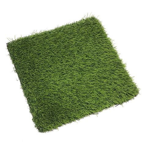 Flat Type Field Green Artificial Grass For Fence Syntheic Turf Carpet