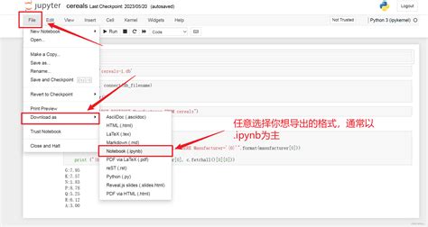 【jupyter Notebook】jupyter Notebook如何导入导出文件jupyter怎么导出文件 Csdn博客