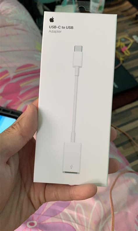 USB C TO USB Adaptor APPLE ORIGINAL Computers Tech Parts Accessories Cables Adaptors