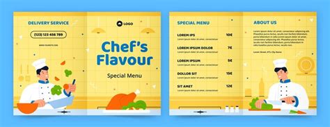 Free Vector Chef Template Design