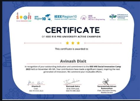 Avinash Dixit On Linkedin Ieee Wie Stemchampion