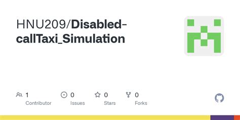 Github Hnu209disabled Calltaxisimulation