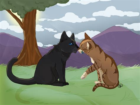 Crowfeather X Leafpool — Weasyl