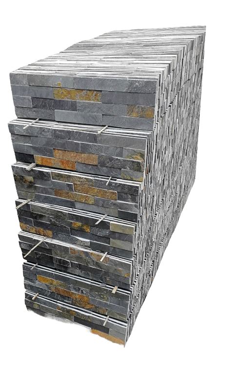 Stone Cladding Rust Color Thai Garden Design