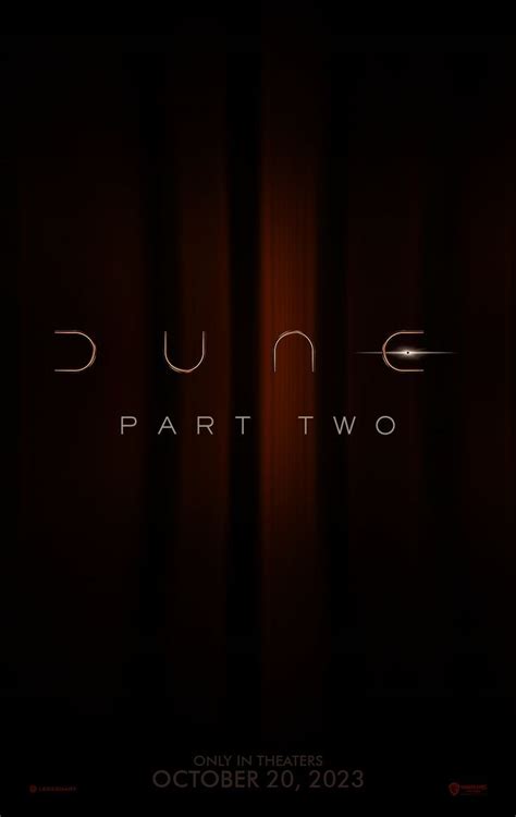 Dune Part Two Teaser Poster Hd 2023 Date