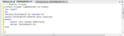 Stored Procedurefunctionstrigger Teknologi And Sistem Informasi