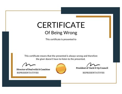 certificate of being wrong r bratlife