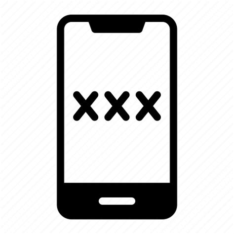 Smartphone Porn Xxx Age Limit Disorder Restriction Icon Download On Iconfinder