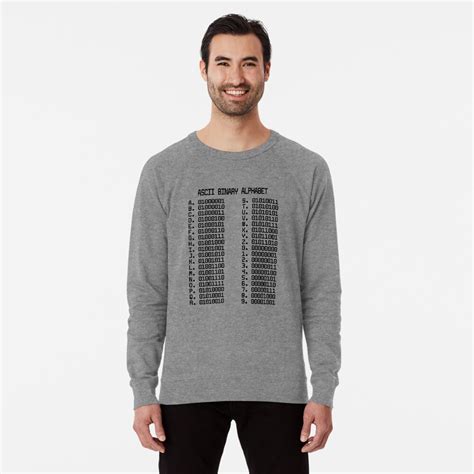 hacker ascii binary alphabet and numbers table art print for sale by clubtee redbubble
