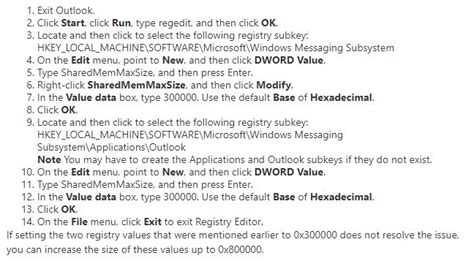 Topic Outlook Data File Error Askwoody