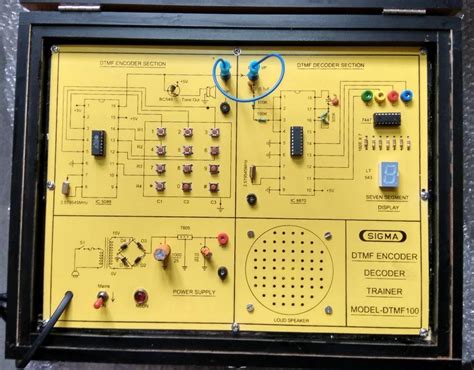 Dtmf Encoder And Decoder Trainer Model At ₹ 6500 Piece Electronic Laboratory Trainer In