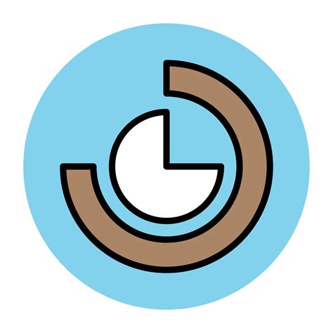 Trendy Circle Graph 9506518 Vector Art At Vecteezy