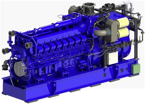 50 Hz Gas Fired Reciprocating Generator Sets Ctg Power Systems International