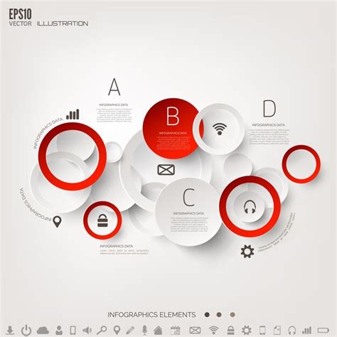 Premium Vector Cloud Computing Background With Web Icons Social Network Mobile App Infographic