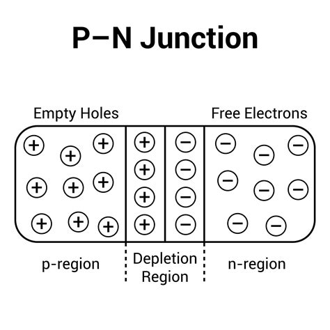 Role Of The Depletion Region In A Semiconductor Pn Junction