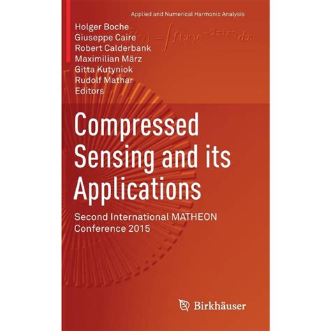 Compressed Sensing And Its Applications Submarino