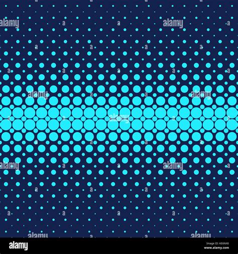 Blue Abstract Geometrical Halftone Dot Pattern Background Vector Graphic Stock Vector Image