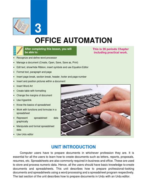Chapter 3 Class 9 Computer Book Federal Board Pdf Microsoft Excel