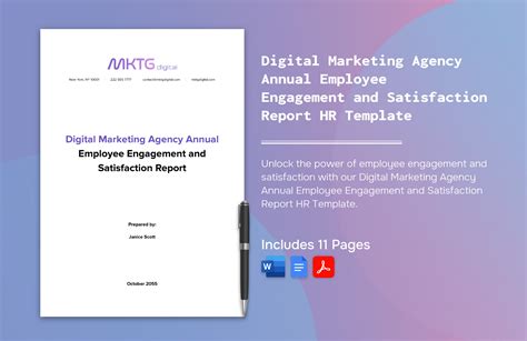 Customer Satisfaction Report Template Midi