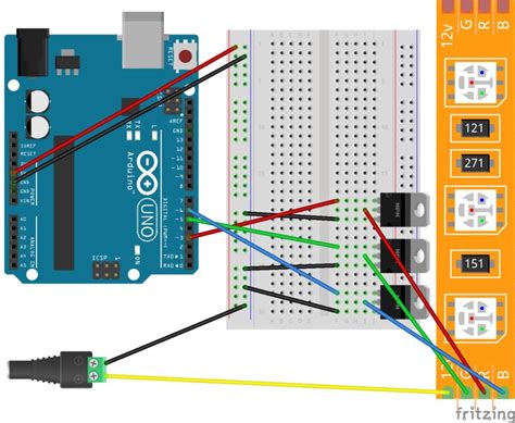 Kitefaster Create Your Own Led Light Show With An Arduino And An Iphone