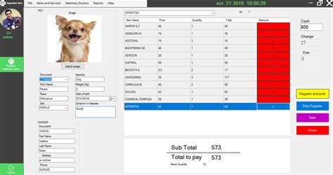 Veterinary Clinic System C Mysql By Appsboldev Codecanyon